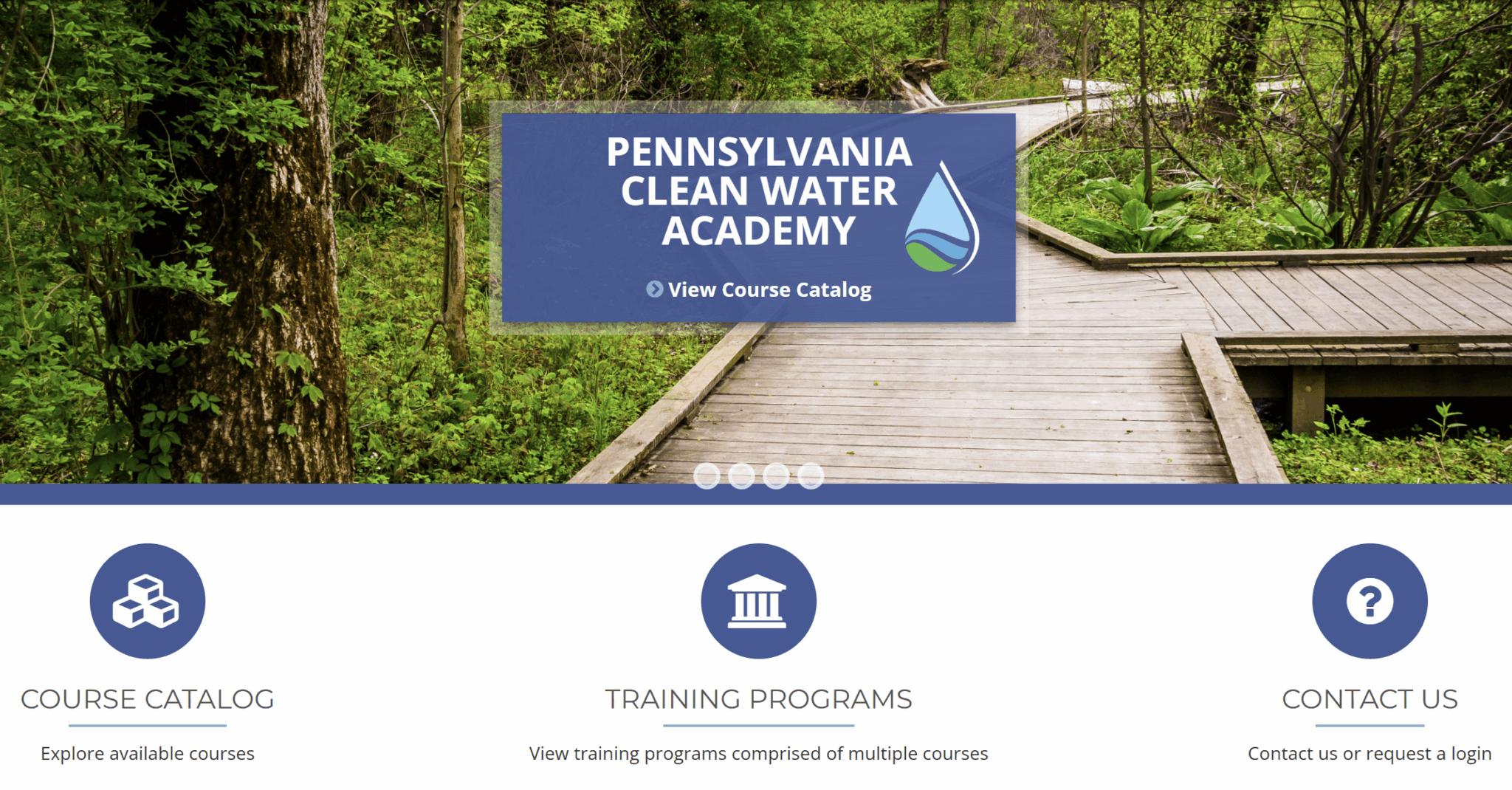 Live Walkthrough of Clean Water Academy for Managers » pacd.org